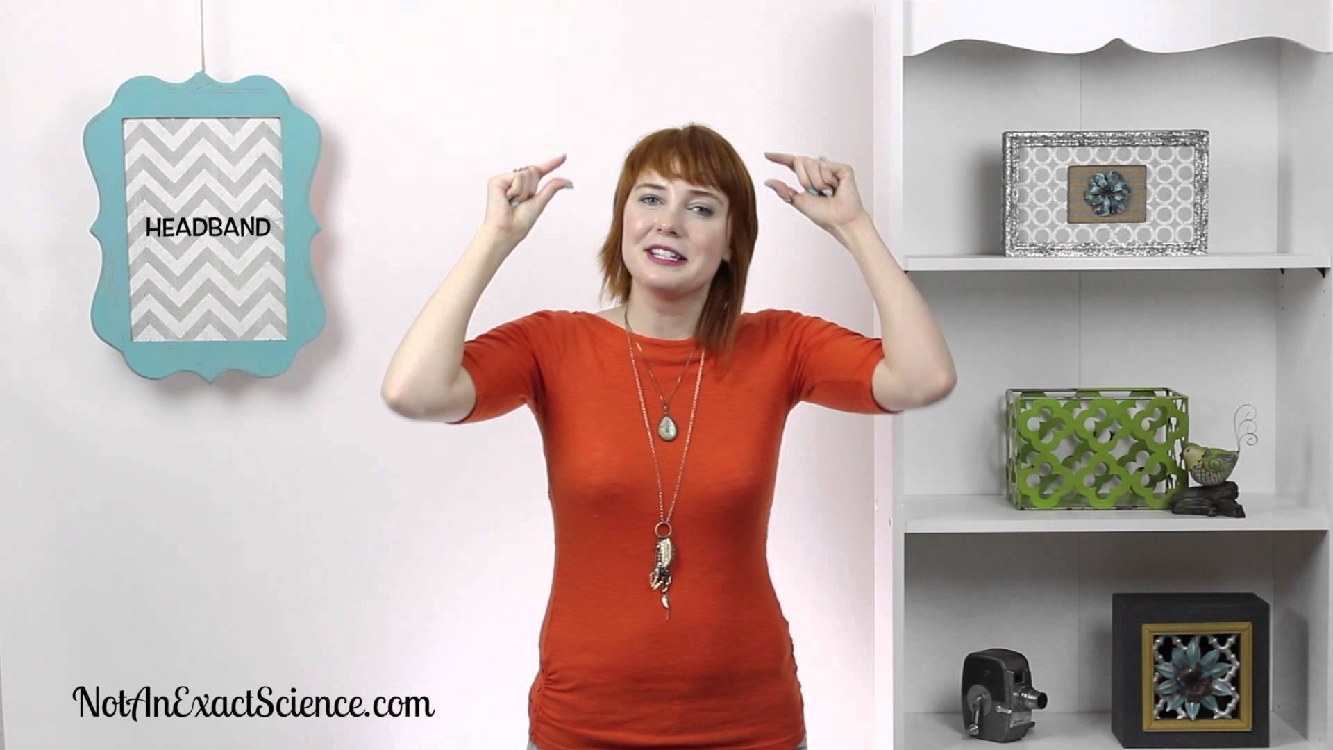 Headband in Baby Sign Language, ASL