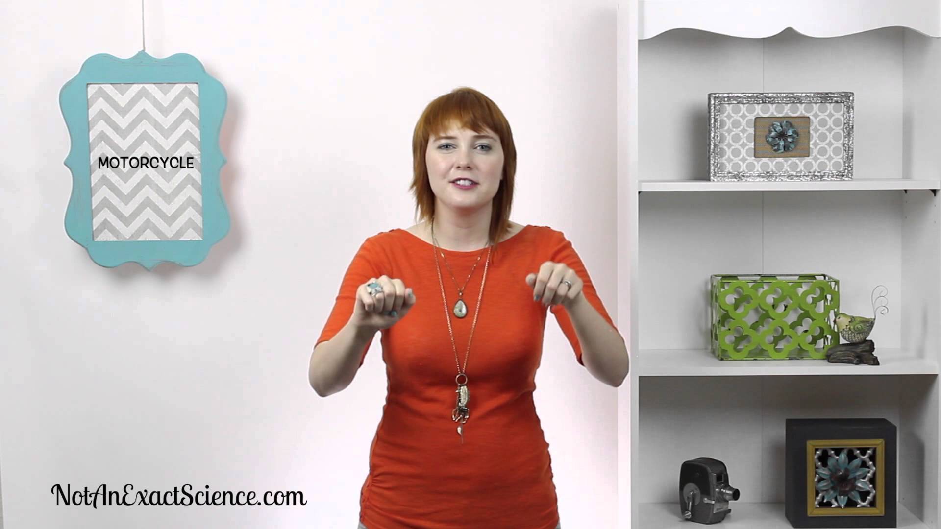 motorcylce in Baby Sign Language, ASL