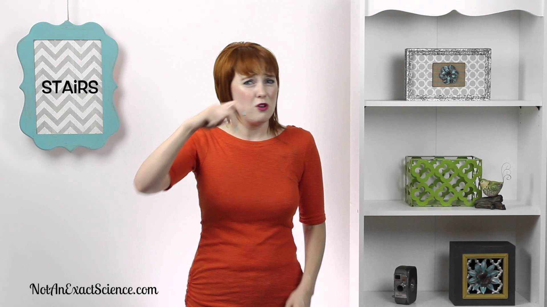 Stairs in Baby Sign Language, ASL