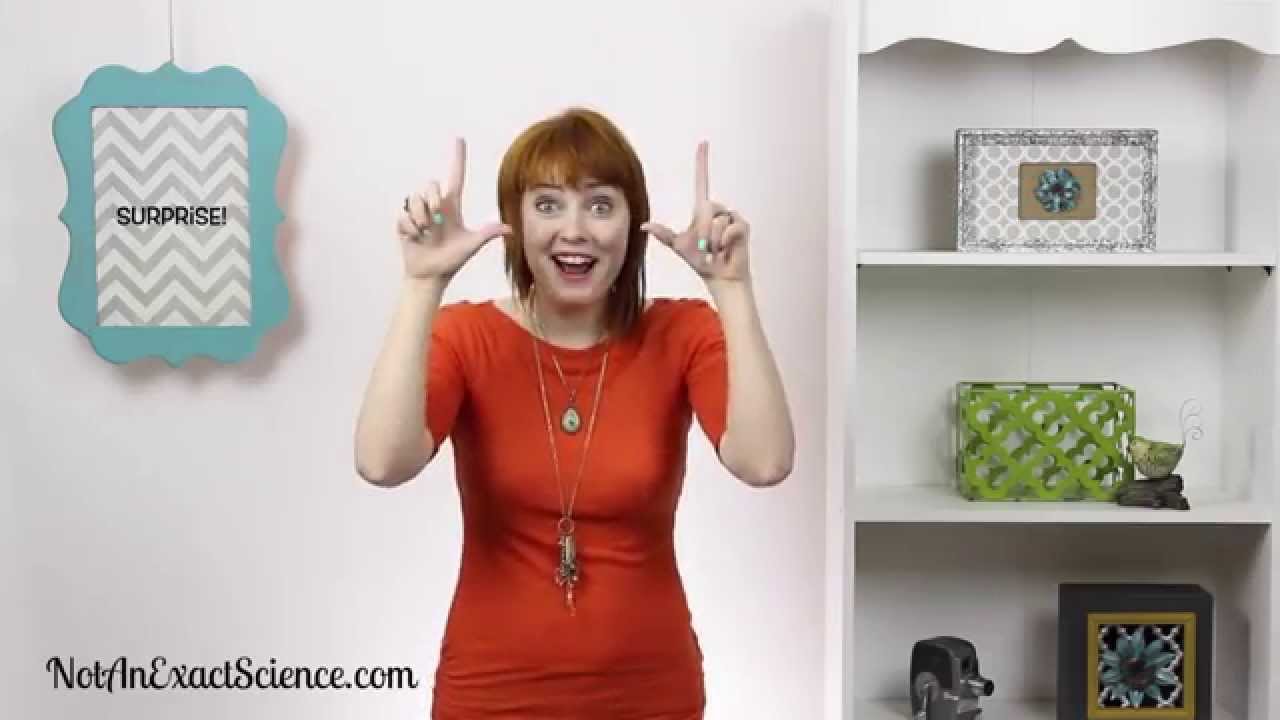 Surprise in Baby Sign Language, ASL